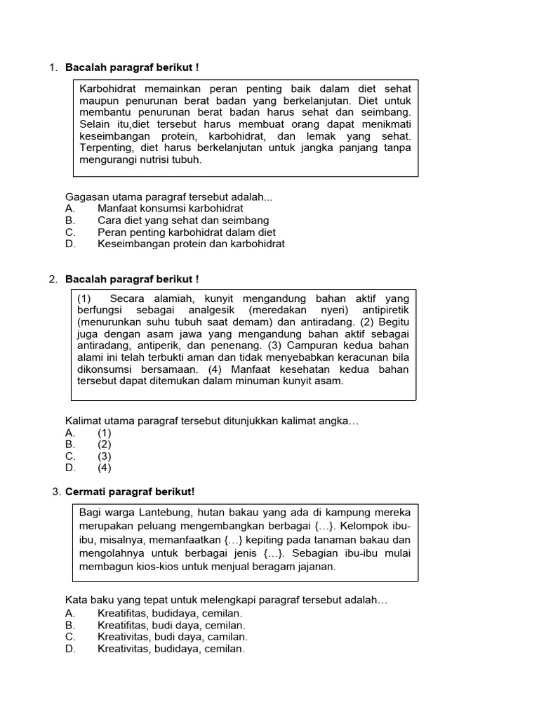 Latihan 2 | PDF | Kajian Bahasa Asing