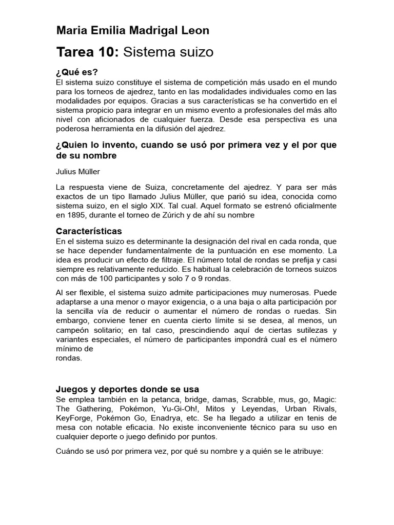 Tarea 10 | PDF | Juegos de mesa tradicionales | Juegos de habilidad mental