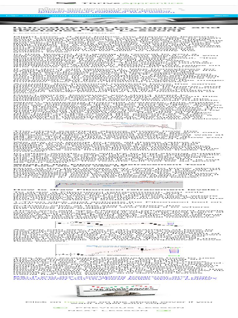 Lesson 1 - Introduction To Supply and Demand Golden Zones | PDF | Ratio