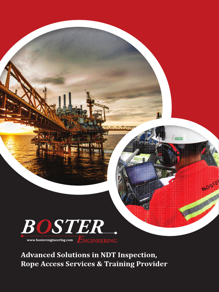 Boster Engineering: NDT & Rope Access Training | PDF | Nondestructive ...