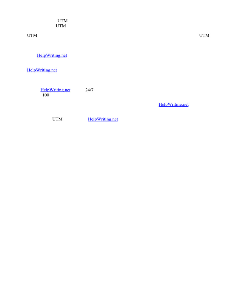 Utm Thesis Manual | PDF | Thesis | Normal Distribution