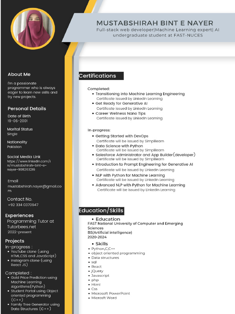 Resume | PDF