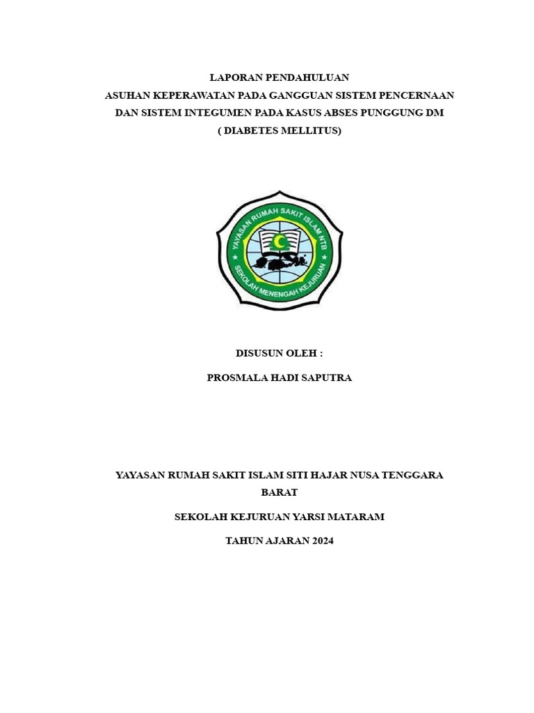 Lp Diabetes Melitus Pdf