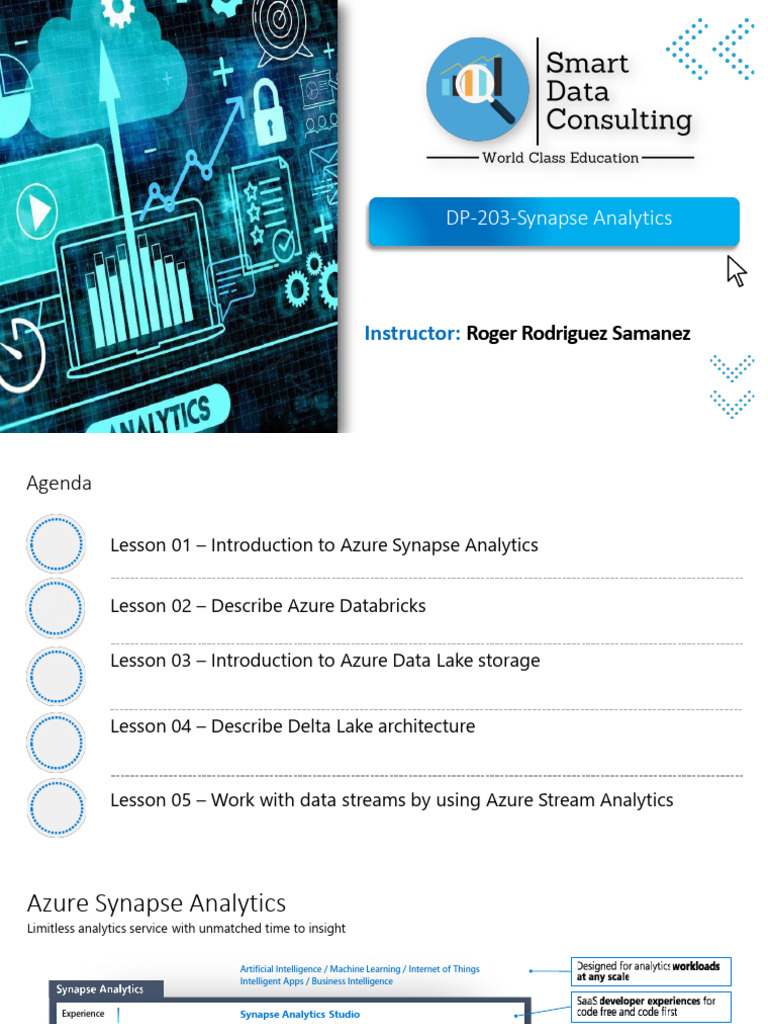 SDC - Synapse Analytics | PDF | Apache Spark | Microsoft Azure