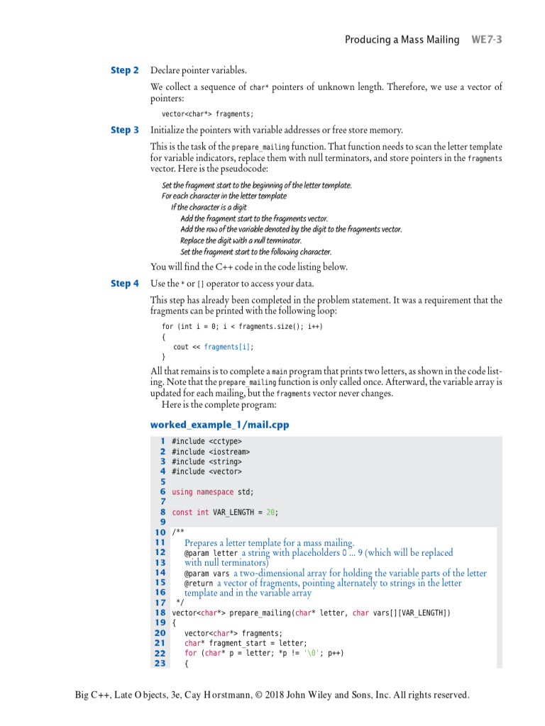 Ch7 We1 3 Pdf Pointer Computer Programming Computer Science 8515