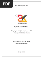 Công Thức Vật Lý - BKOST | PDF