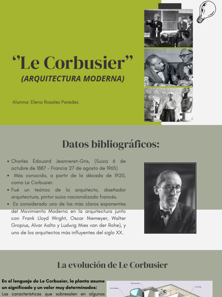 Le Corbusier | PDF | Diseño arquitectonico | Arquitectura