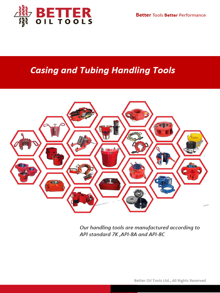 Handling Tool - 2016 | PDF | Pipe (Fluid Conveyance) | Oil Well