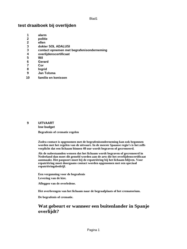 Draaiboek | PDF