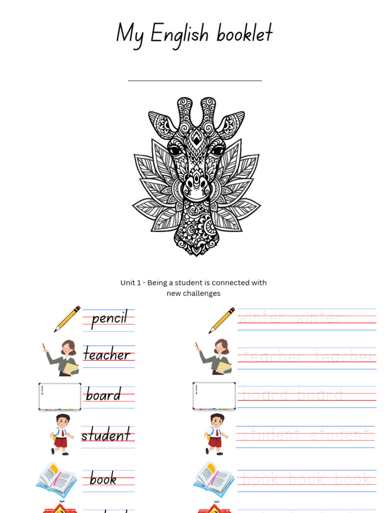 English Booklet Grade 1 Horizontal | PDF | Wound | Sun