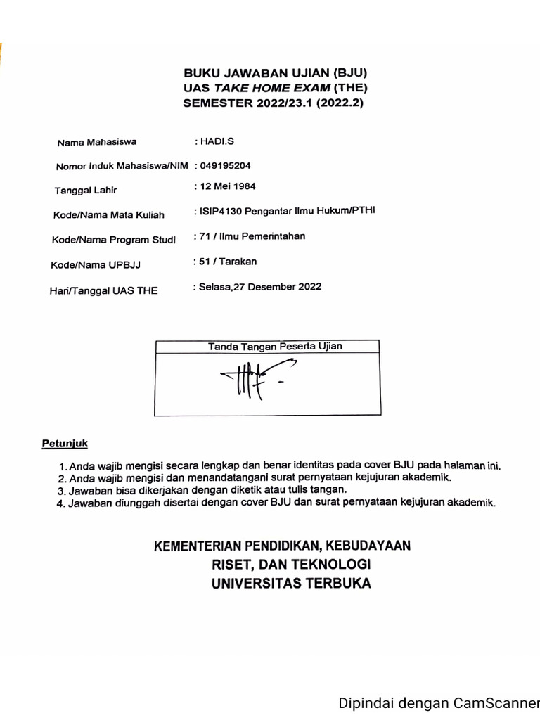 Bju Uas The | PDF