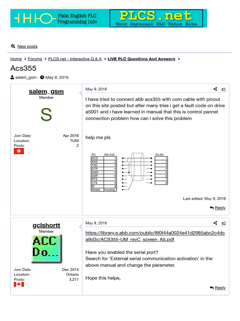 Acs355 - PLCS - Net - Interactive Q & A | PDF | Power Supply | Electronics