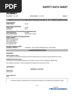 Safety Data Sheet - Distilled Water | PDF | Dangerous Goods | Toxicity