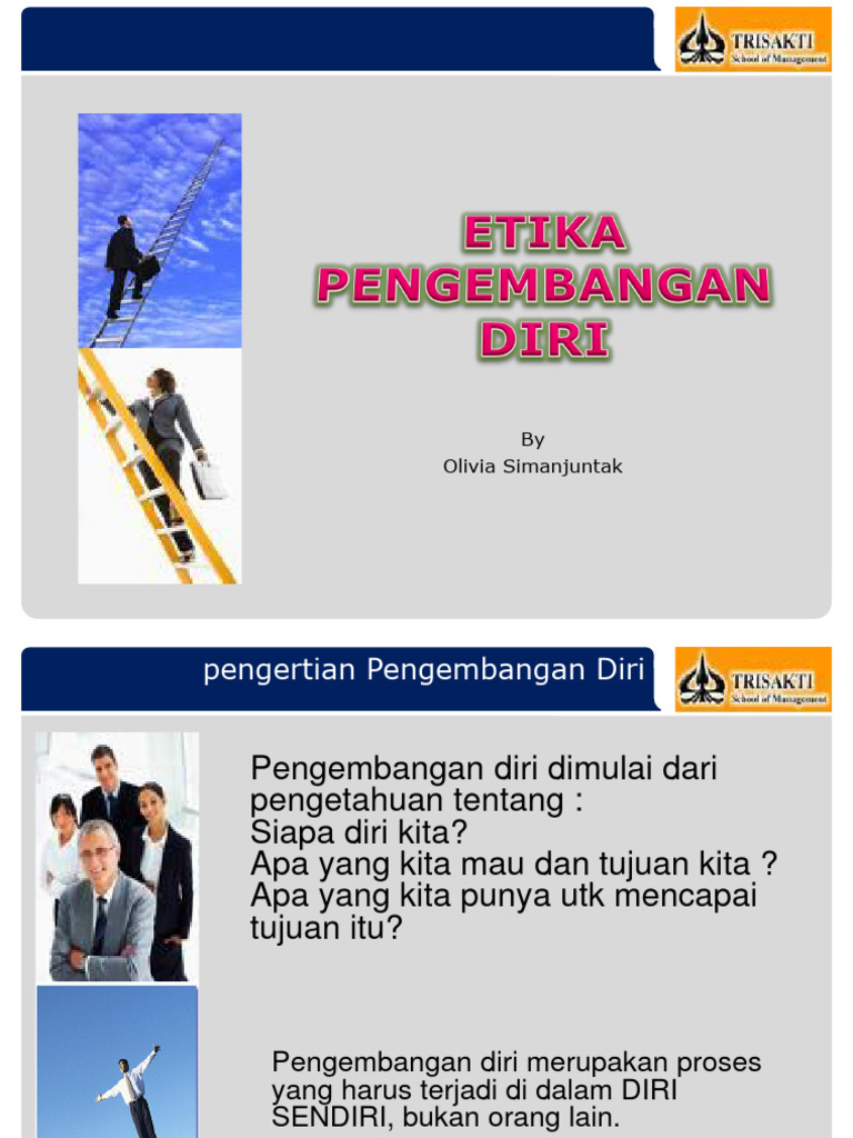 Etika Pengembangan Diri | PDF