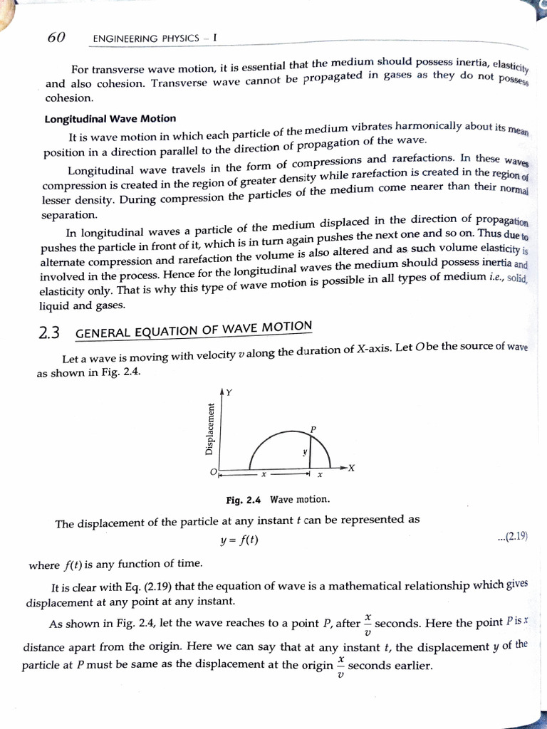 Understanding Wave Motion in Physics | PDF | Waves | Wavelength