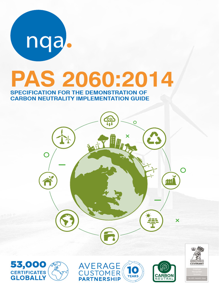 NQA-PAS-2060-Implementation-Guide | PDF | Carbon Footprint | Climate Change