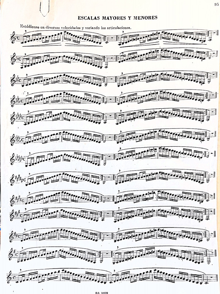 Escalas e arpejos | PDF