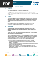 Positive Isolation Safety Procedure | PDF | Switch | High Voltage