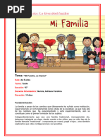 PROYECTO Mi Familia Es Maravillosa | PDF | Aprendizaje | Ciencia cognitiva
