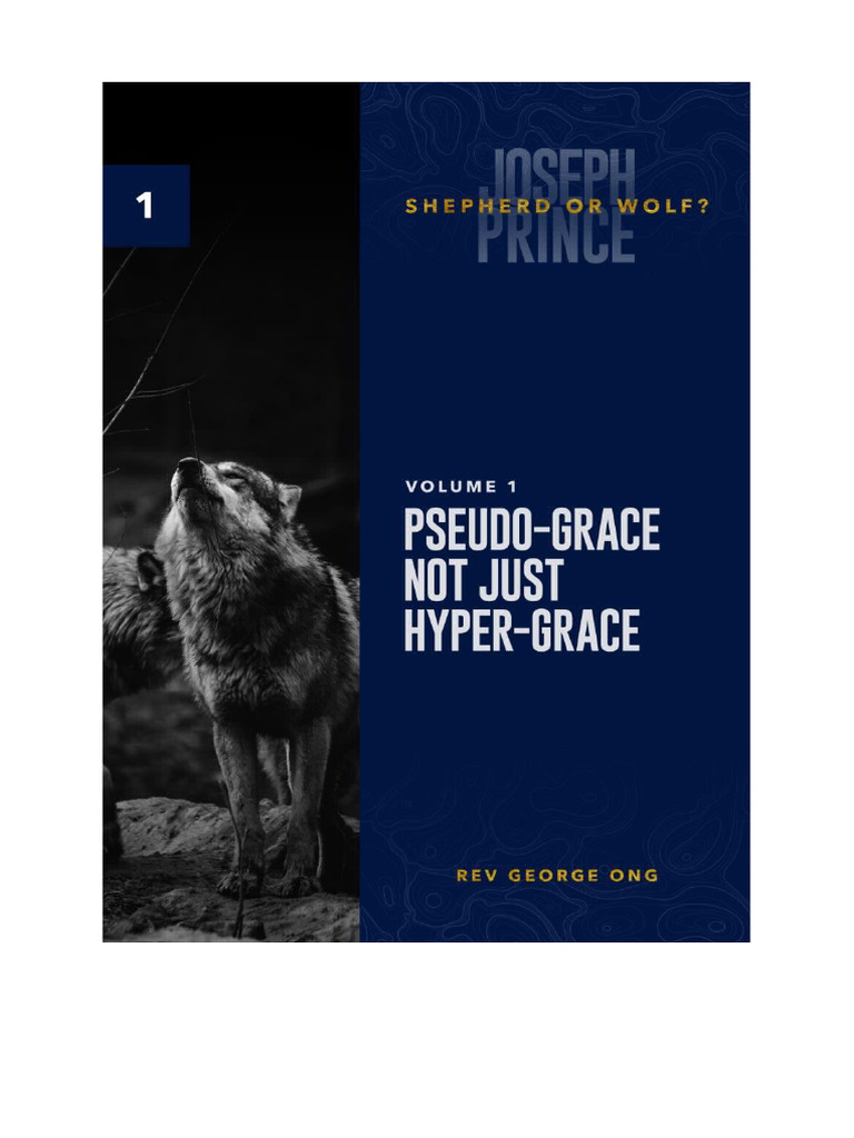Volume 1 Pseudo-Grace Not Just Hyper-Grace | PDF | Grace In ...