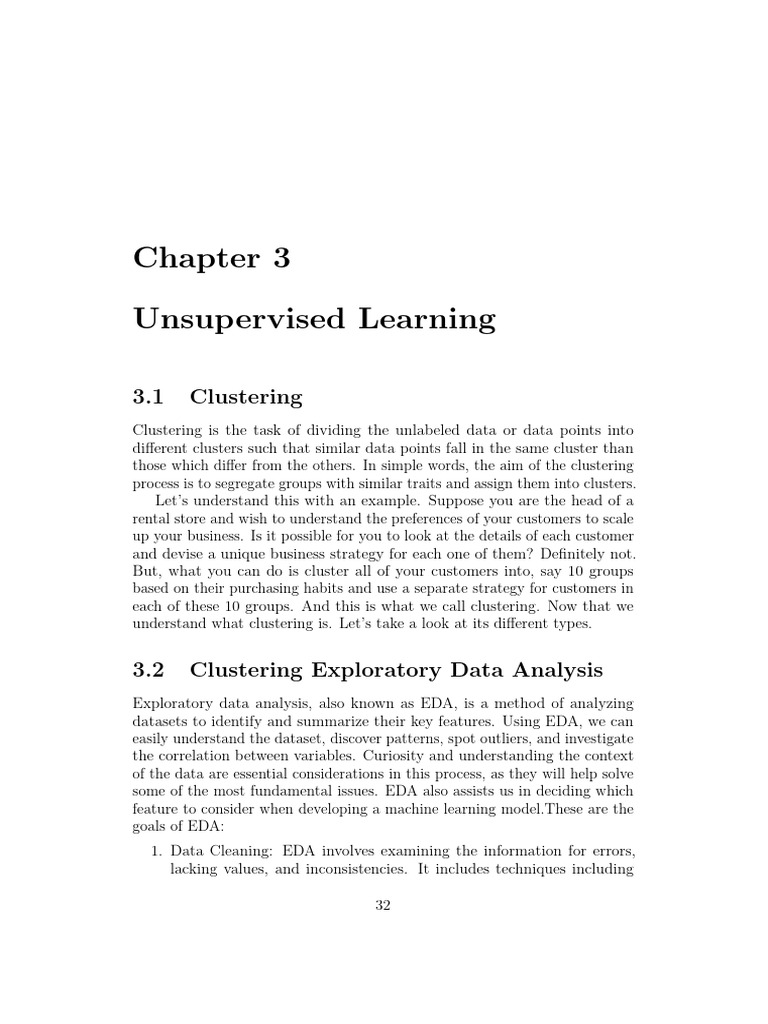 ML unit 3 | PDF | Cluster Analysis | Data Analysis