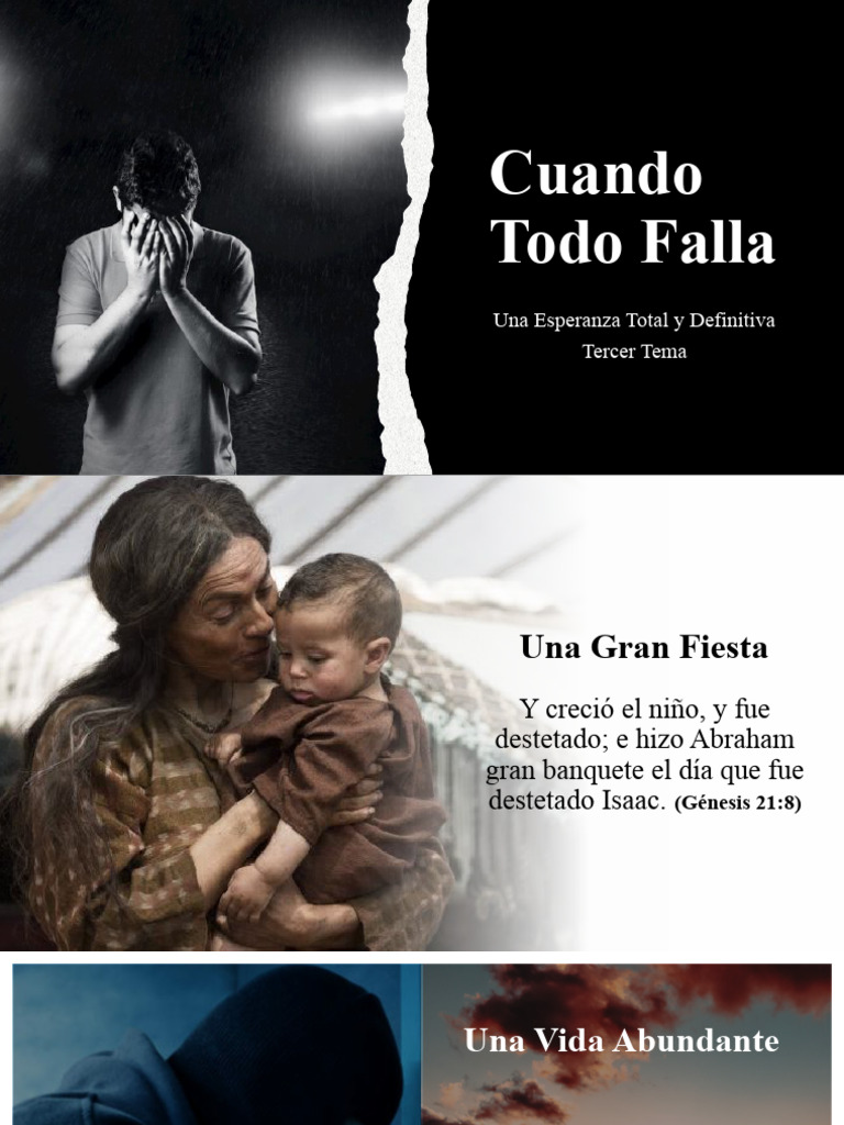 Cuando Todo Falla Tercer Tema | PDF
