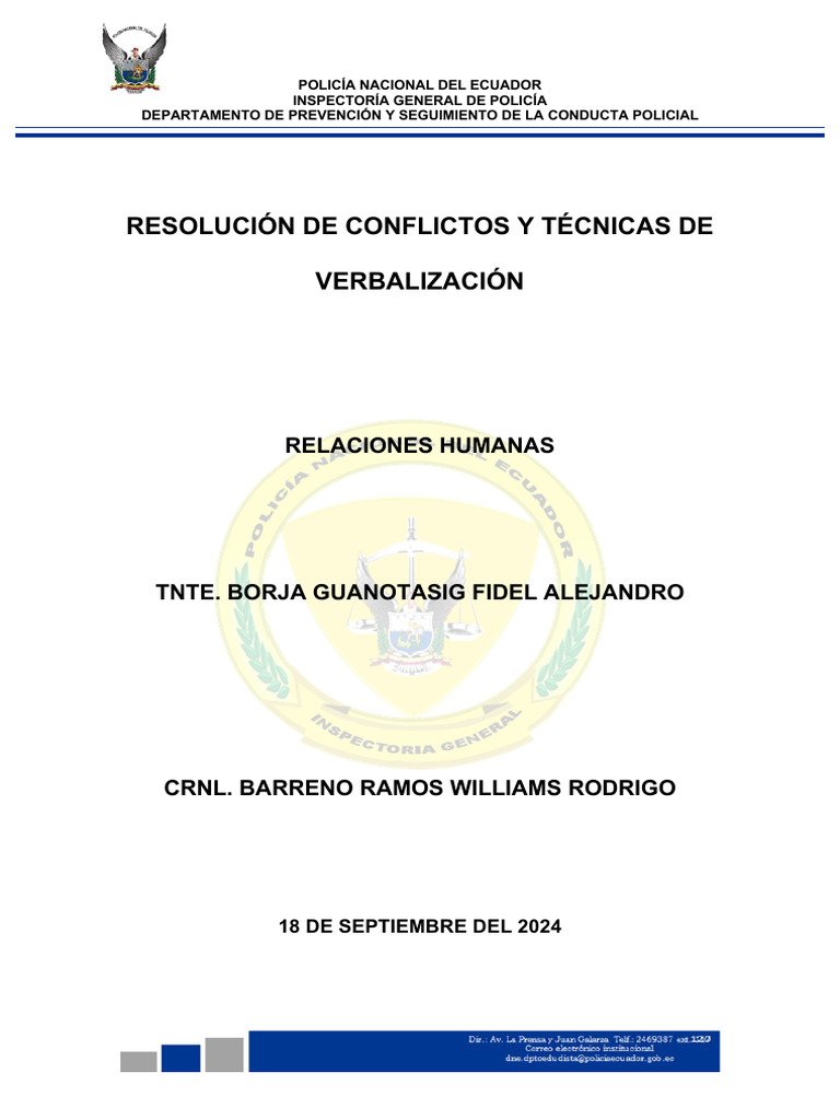 Resolucion de Conflictos | PDF | Mediación | Conflicto (proceso)