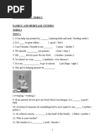 Grade 1 Tests 1-1 | PDF | Language Arts & Discipline