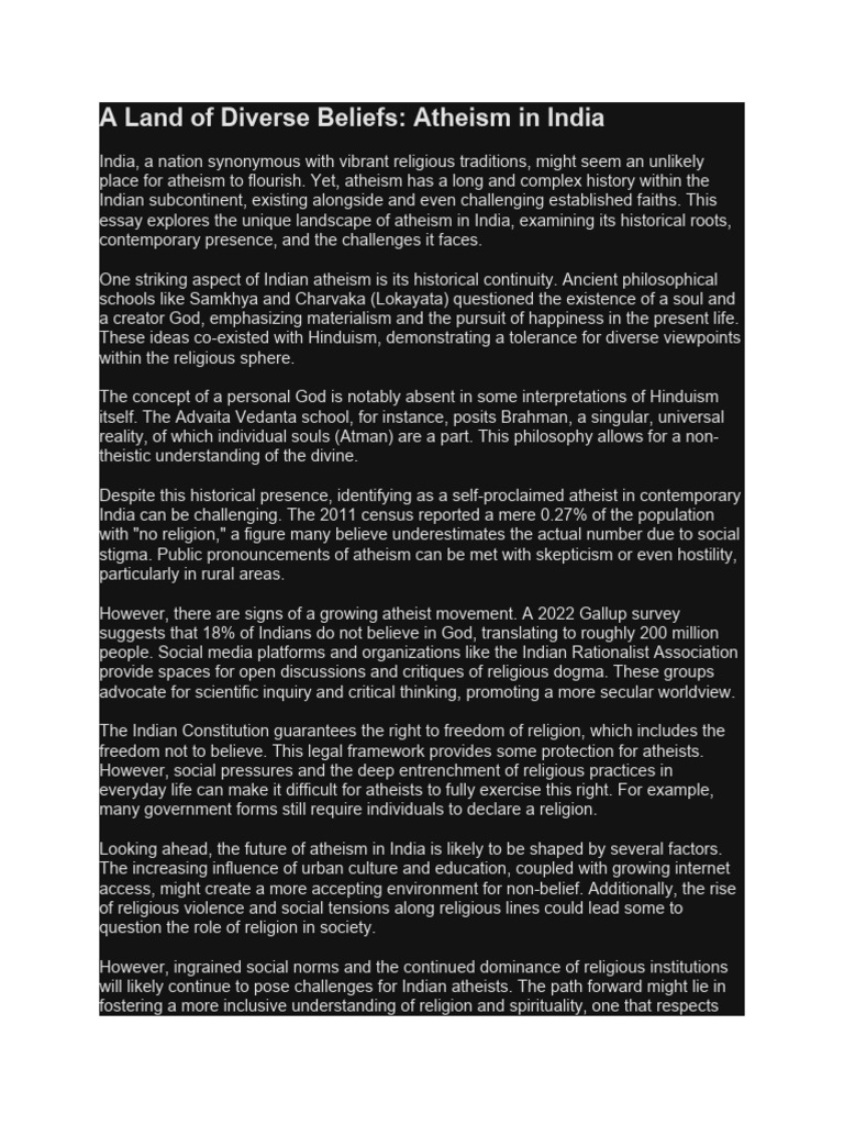 Atheism | PDF | Atheism | Propositional Attitudes