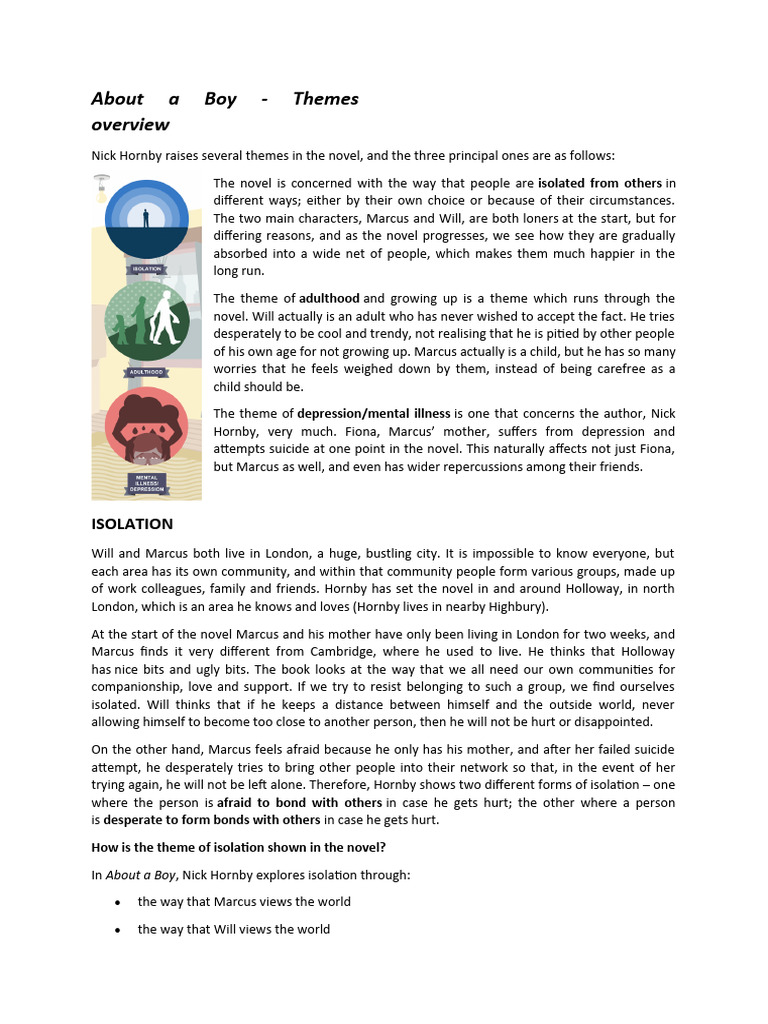 About A Boy | PDF | Autism Spectrum | Adults