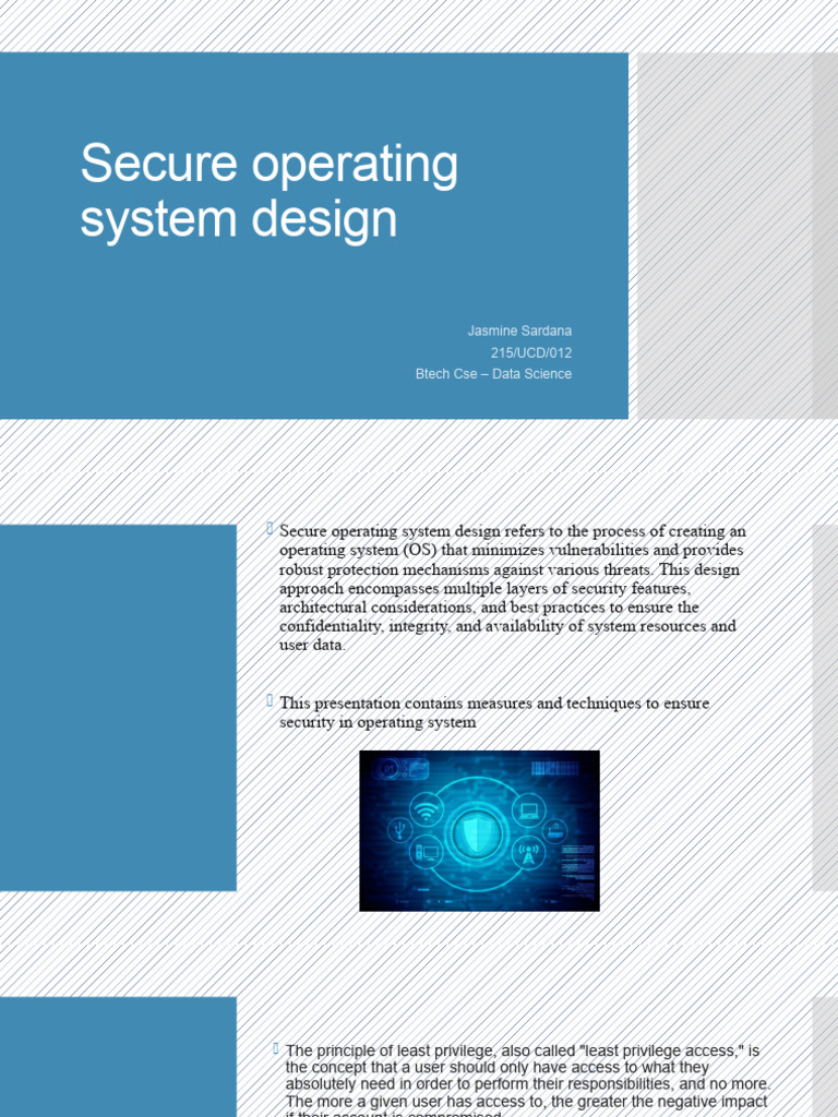 Secure Operating System Design Pdf Key Cryptography Public Key Cryptography