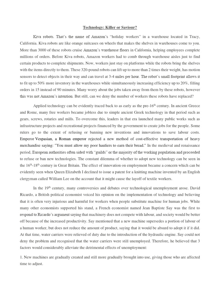 Example Essay For Economic Essay Competition | PDF | Labour Economics ...