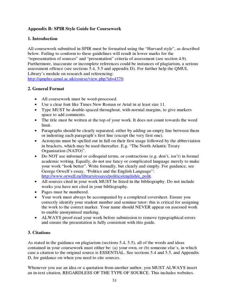 Style Guide | PDF | Citation | Note (Typography)