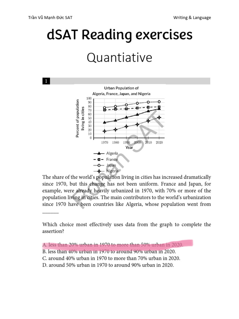 RW DSAT Quantitative | PDF | Seawater | Earth Sciences