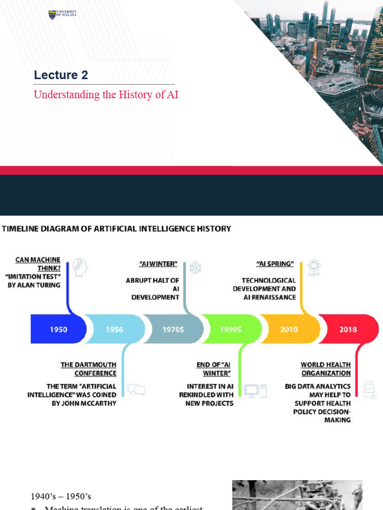 Lecture 2 Understanding The History of AI | PDF | Artificial ...