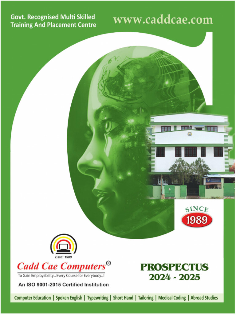Cadd Cae - Prospectus - 2024 | PDF