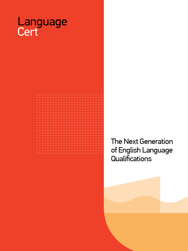 LanguageCert English Language Exams | PDF