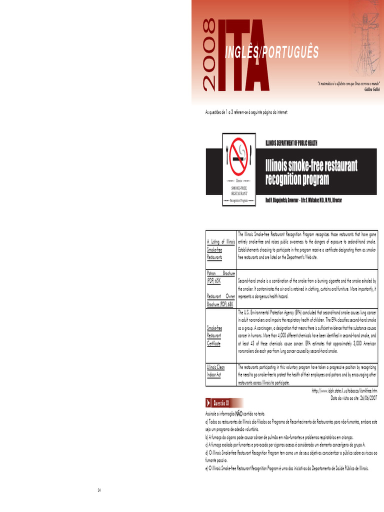 PDF ITA Português | PDF