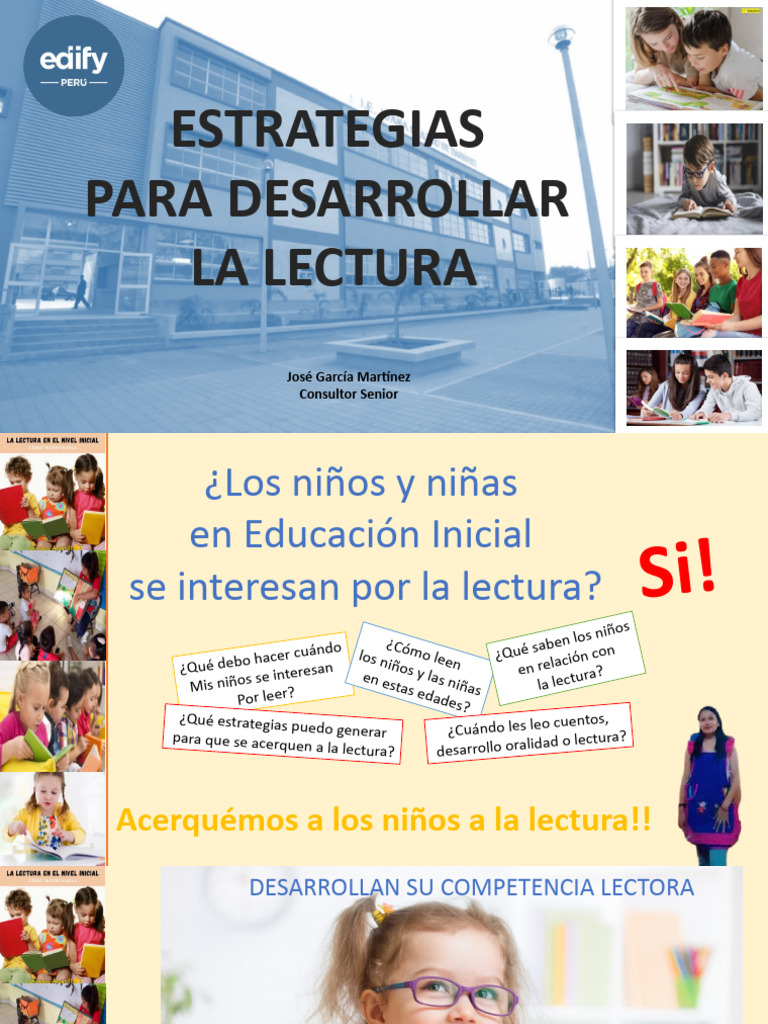 Estrategias para Promover La Lectura | PDF | Comprensión lectora ...