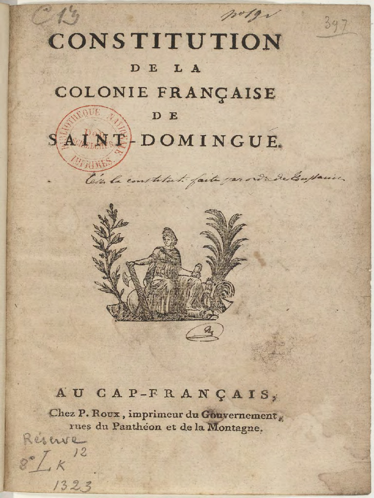 Constituição Do Haiti ORIGINAL | PDF