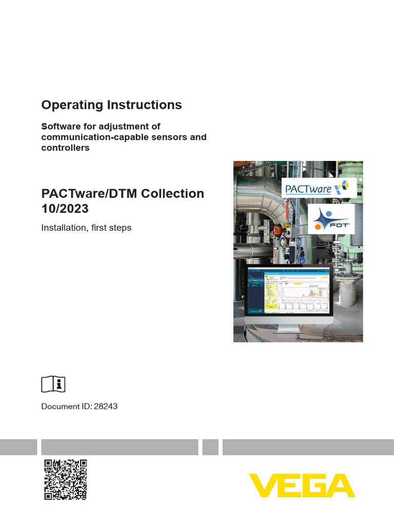 Operating Instructions: Software For Adjustment of Communication-Capable Sensors and Controllers ...