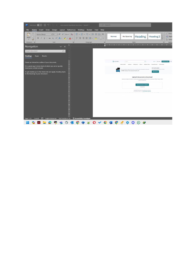 Cara Upload Document | PDF