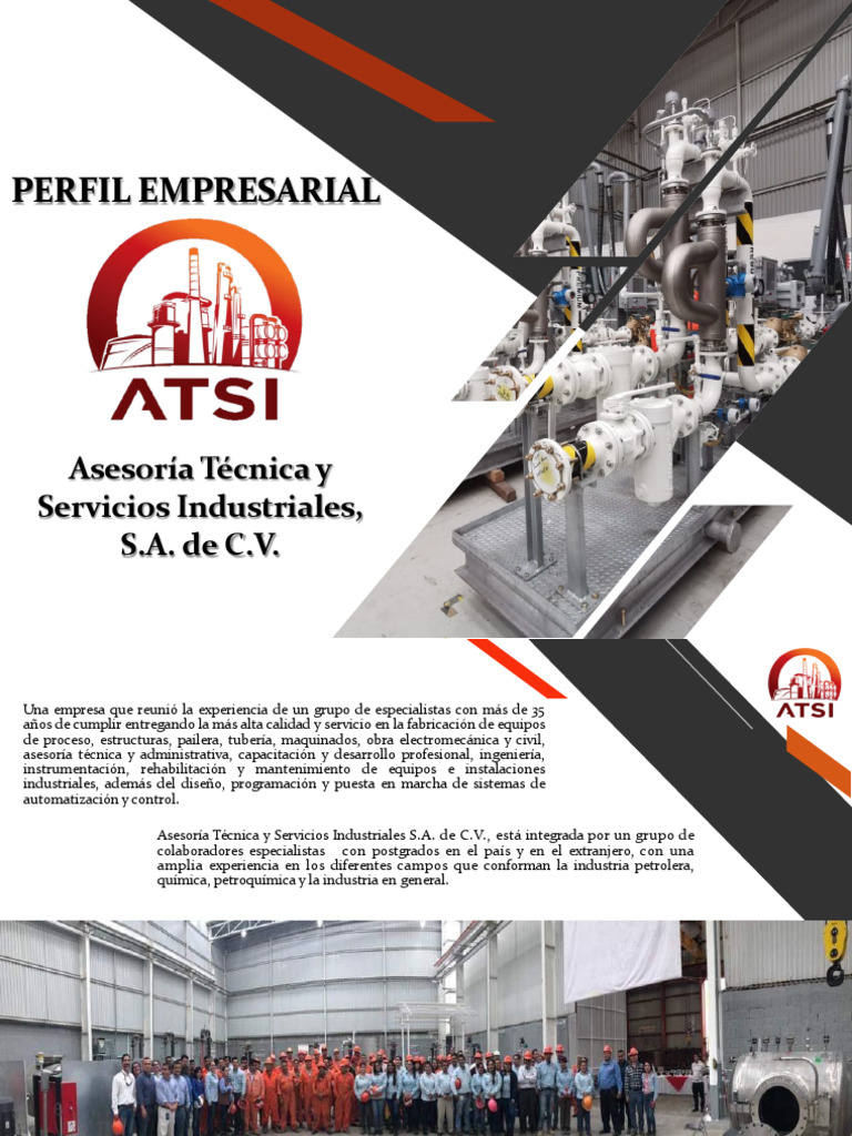 Perfil Empresarial Atsi | PDF | Ingeniería | Calidad (comercial)