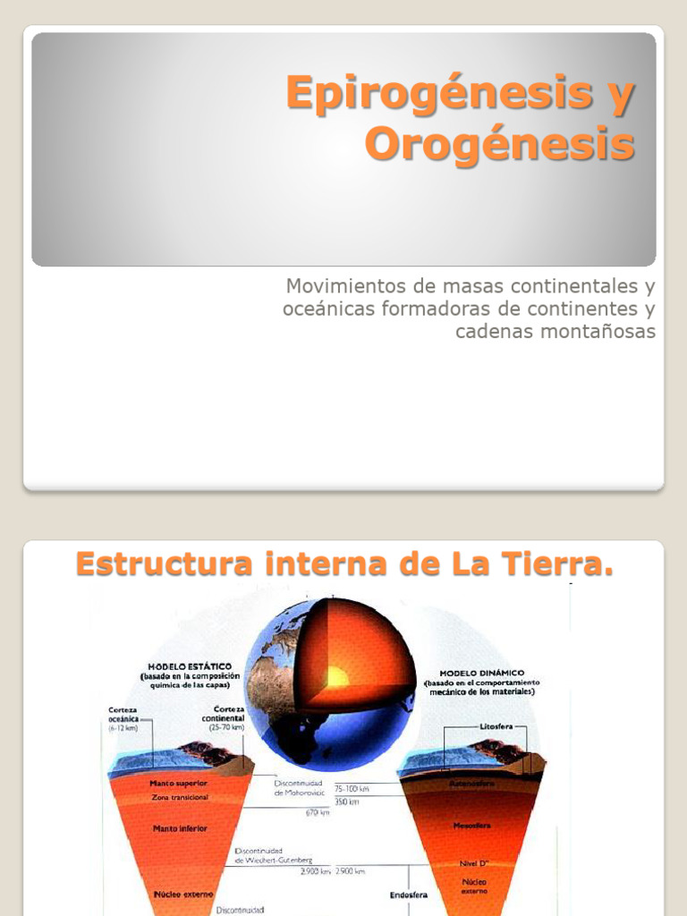Epirogénesis y Orogénesis | PDF | Historia