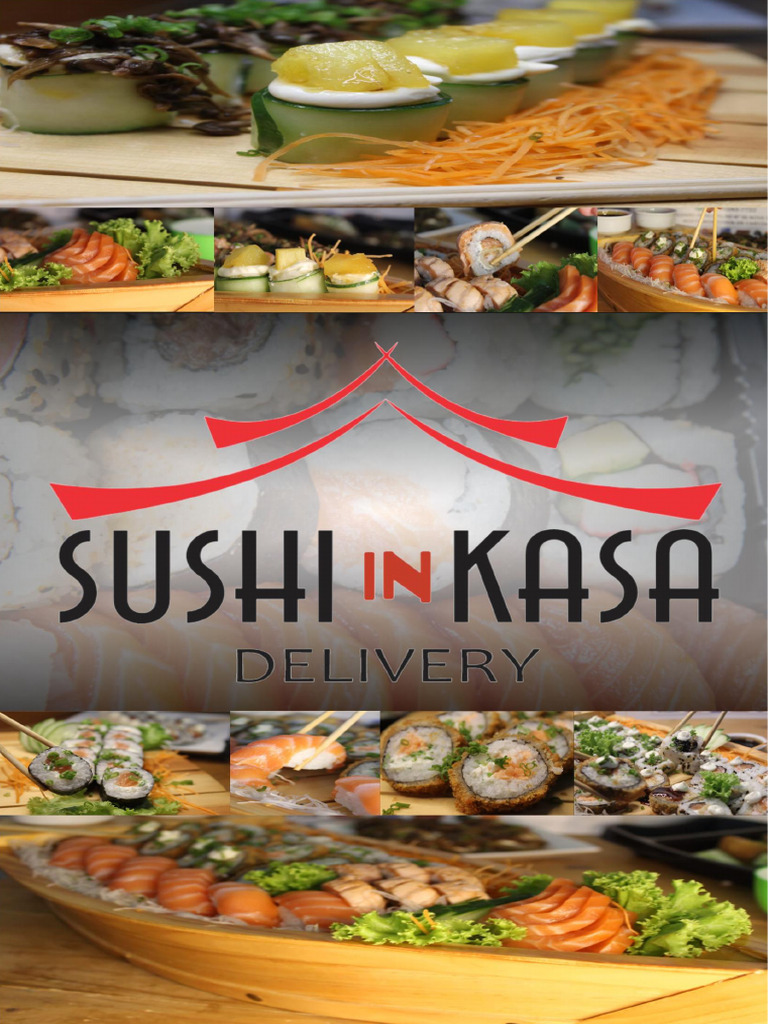 Cardapio Digital Sushi in Kasa | PDF | Creme de queijo | Culinária