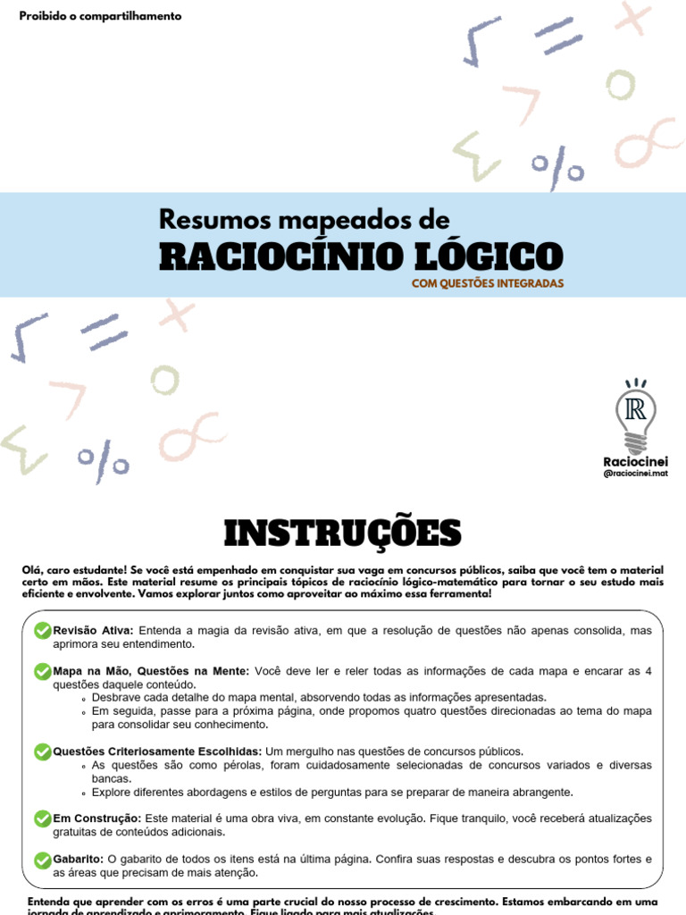 Resumos Mapeados RLM | PDF | Lógica matemática | Verdade