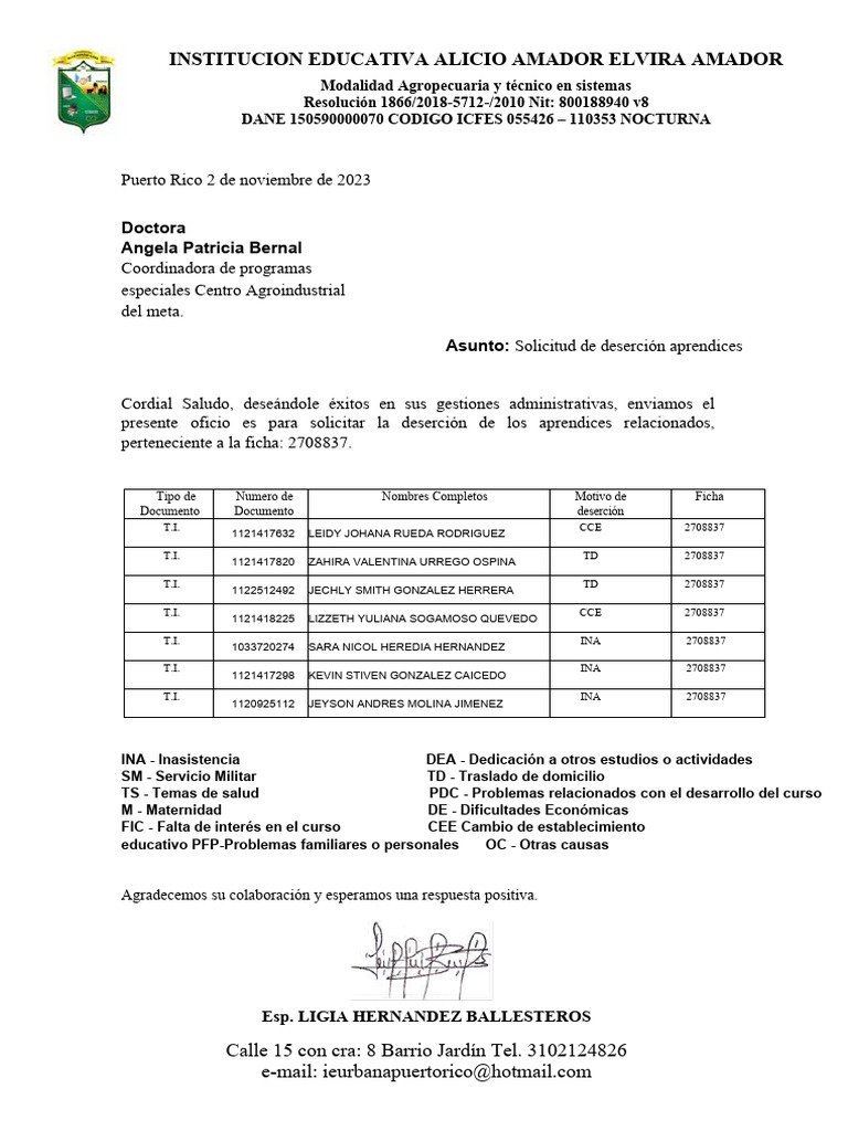 Modelo de Carta Certificacion Puerto Rico 2023 | PDF