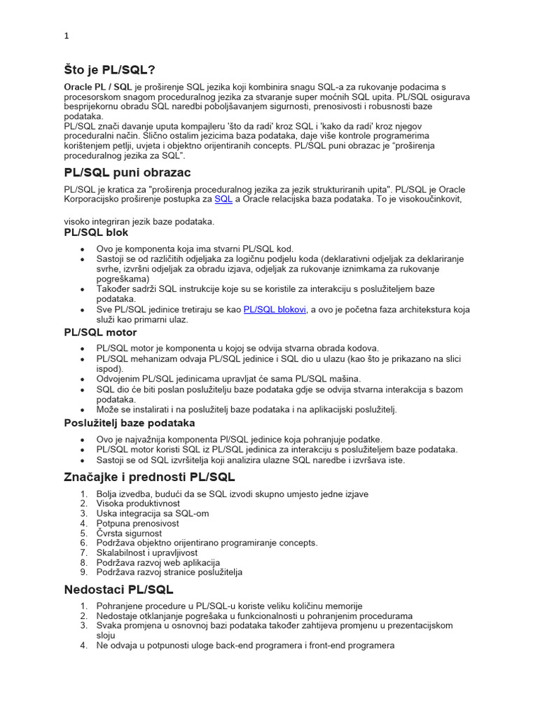 PLSQL | PDF