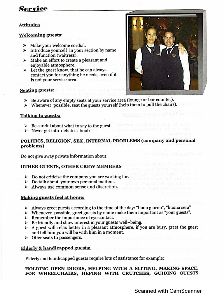 The Good Service | PDF