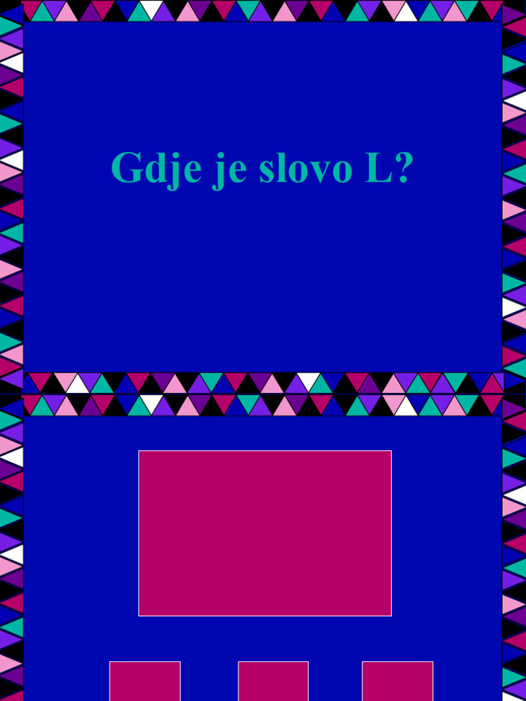 Gdje Je Slovo L | PDF